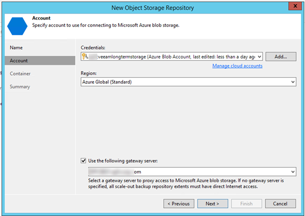 Step By Step To Use Veeam Archive On Premises Data To Azure Blob Veeam Azure Blob Mvphour