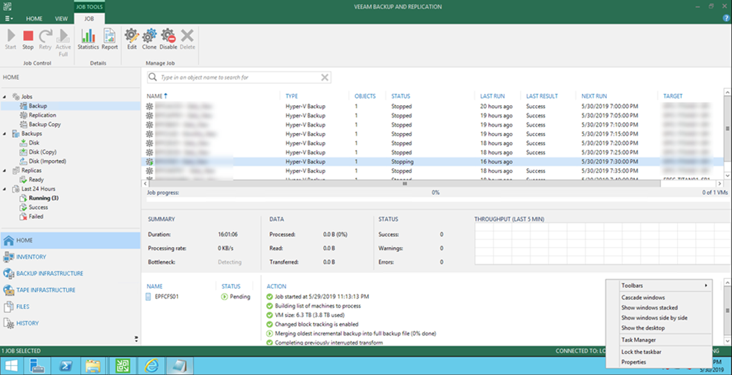 How to Stop A Veeam Backup Job When It Is Stuck at Stopping Status # ...